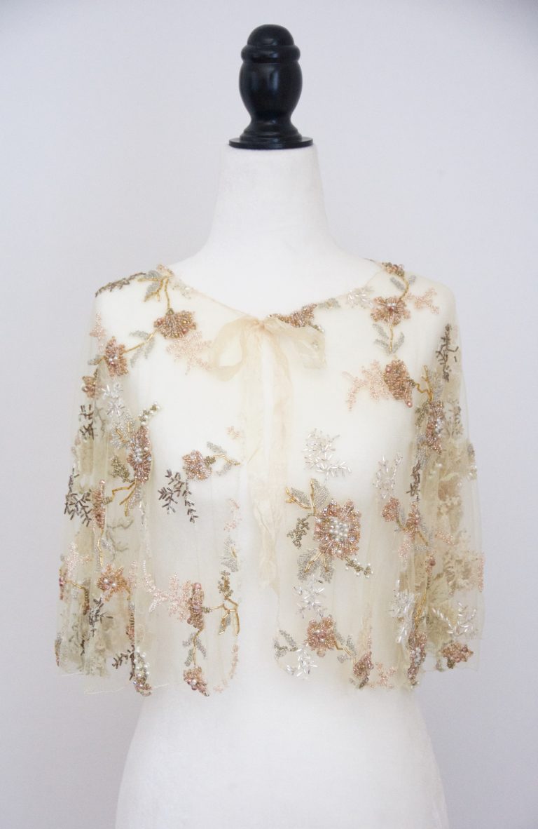 Beaded Capelet DIY – Eclectic Spark