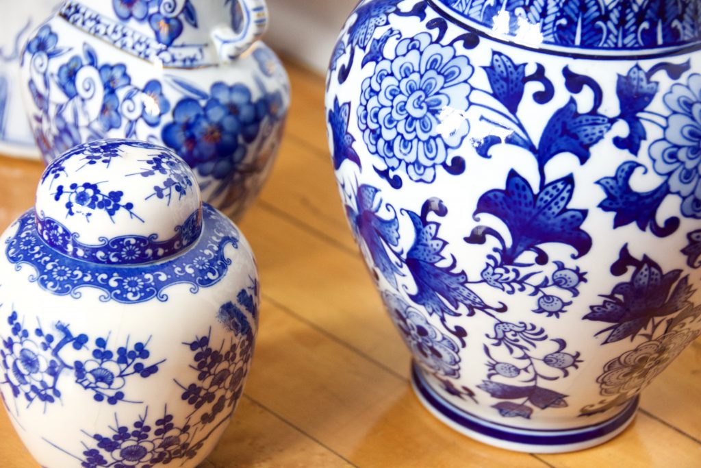 Blue and White Porcelain Pottery – Eclectic Spark