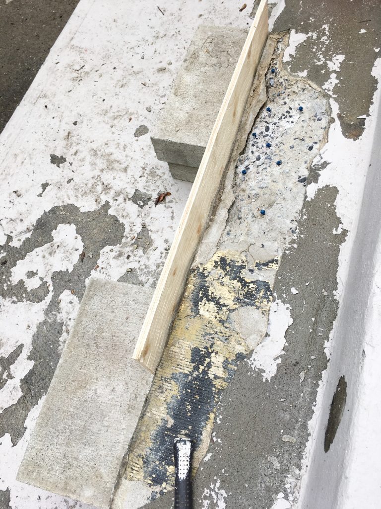 Fixing Front Steps Part I: DIY Concrete Repair – Eclectic Spark