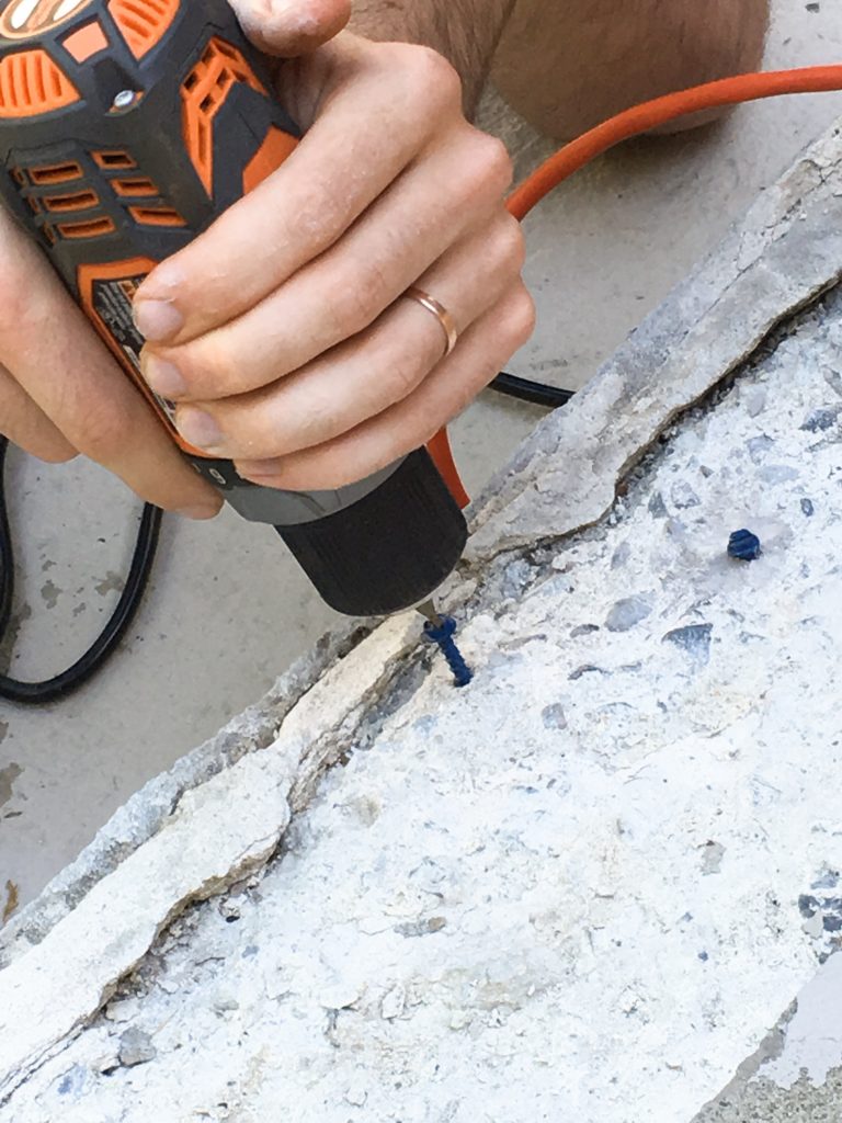 Fixing Front Steps Part I: DIY Concrete Repair – Eclectic Spark