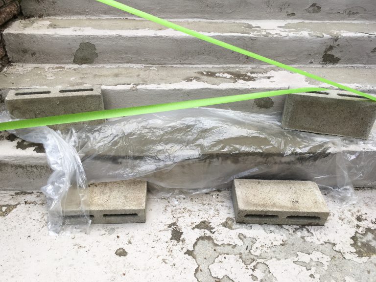 Fixing Front Steps Part I: DIY Concrete Repair – Eclectic Spark