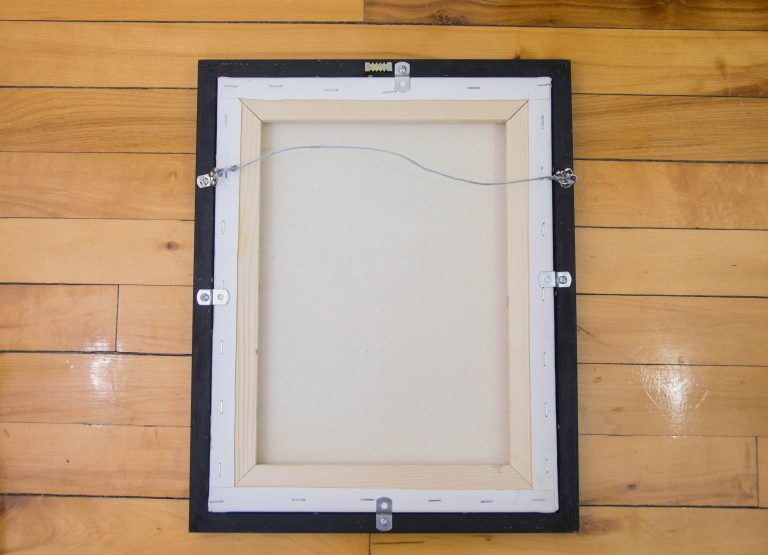 DIY Framing A Canvas – Eclectic Spark