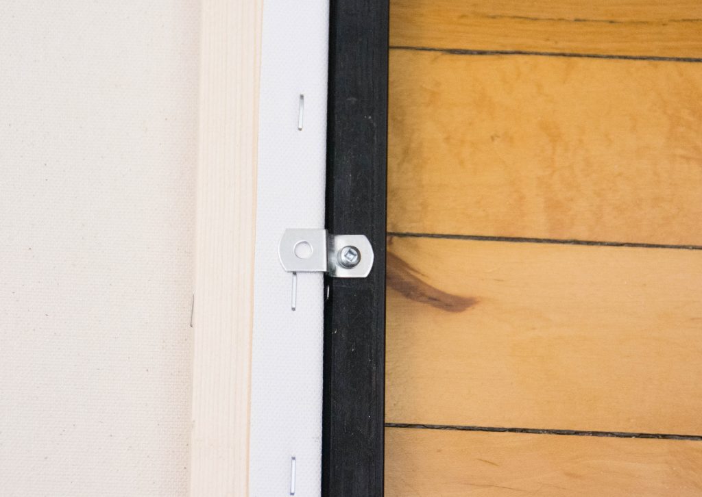 DIY Framing A Canvas – Eclectic Spark