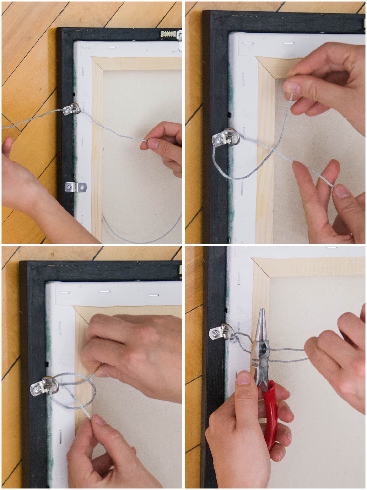 DIY Framing A Canvas – Eclectic Spark
