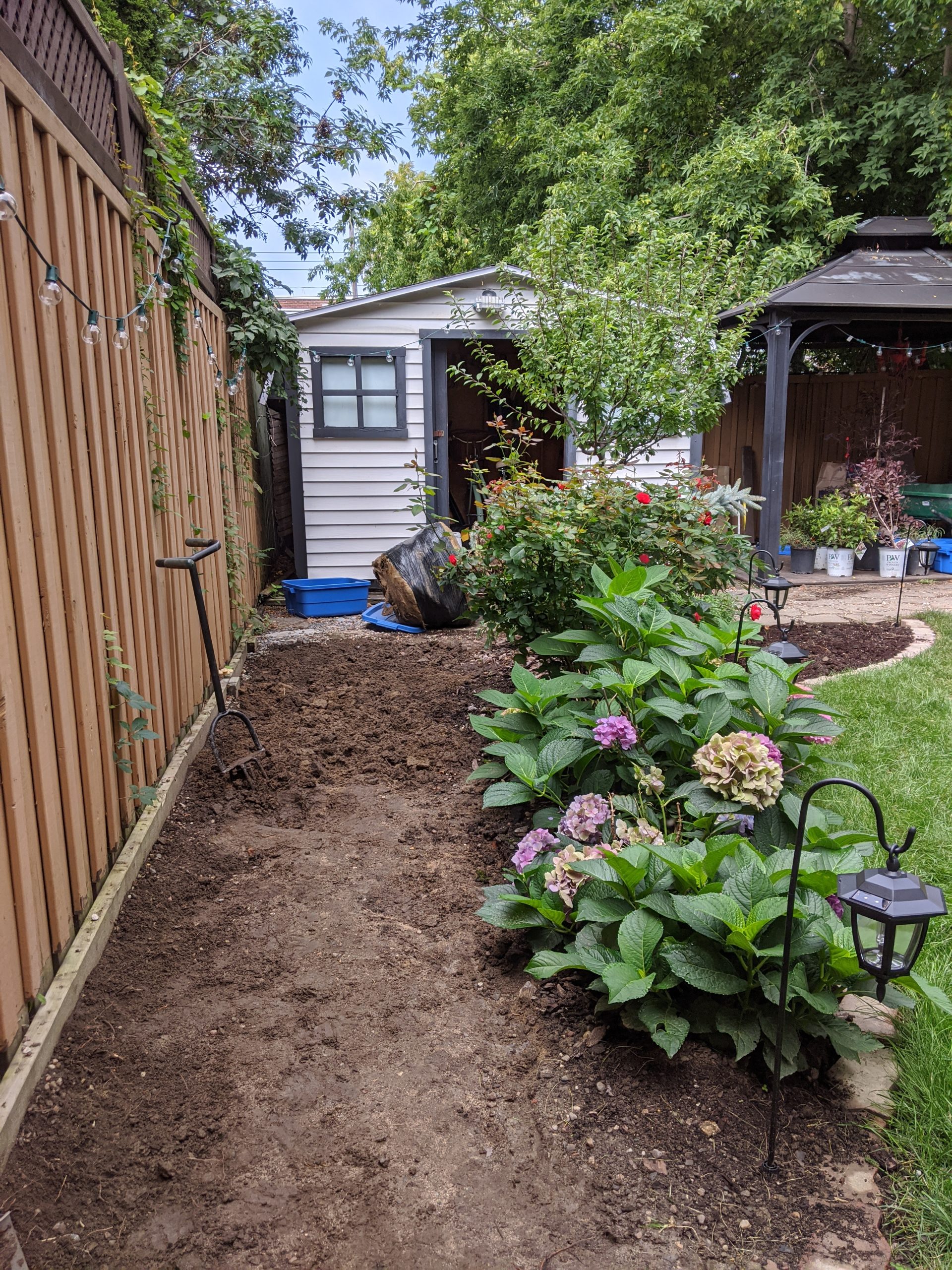 DIY Backyard Remodel | The Flower Garden – Eclectic Spark