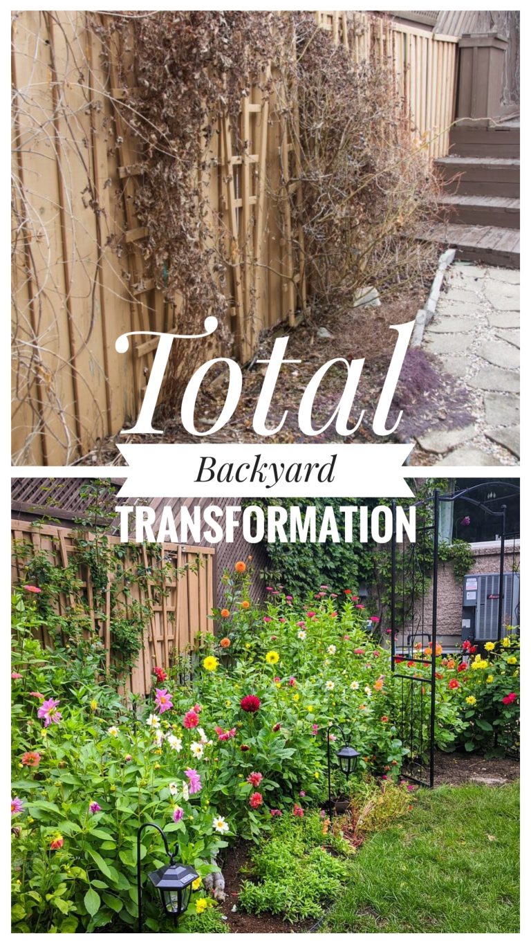 DIY Backyard Remodel | The Flower Garden – Eclectic Spark